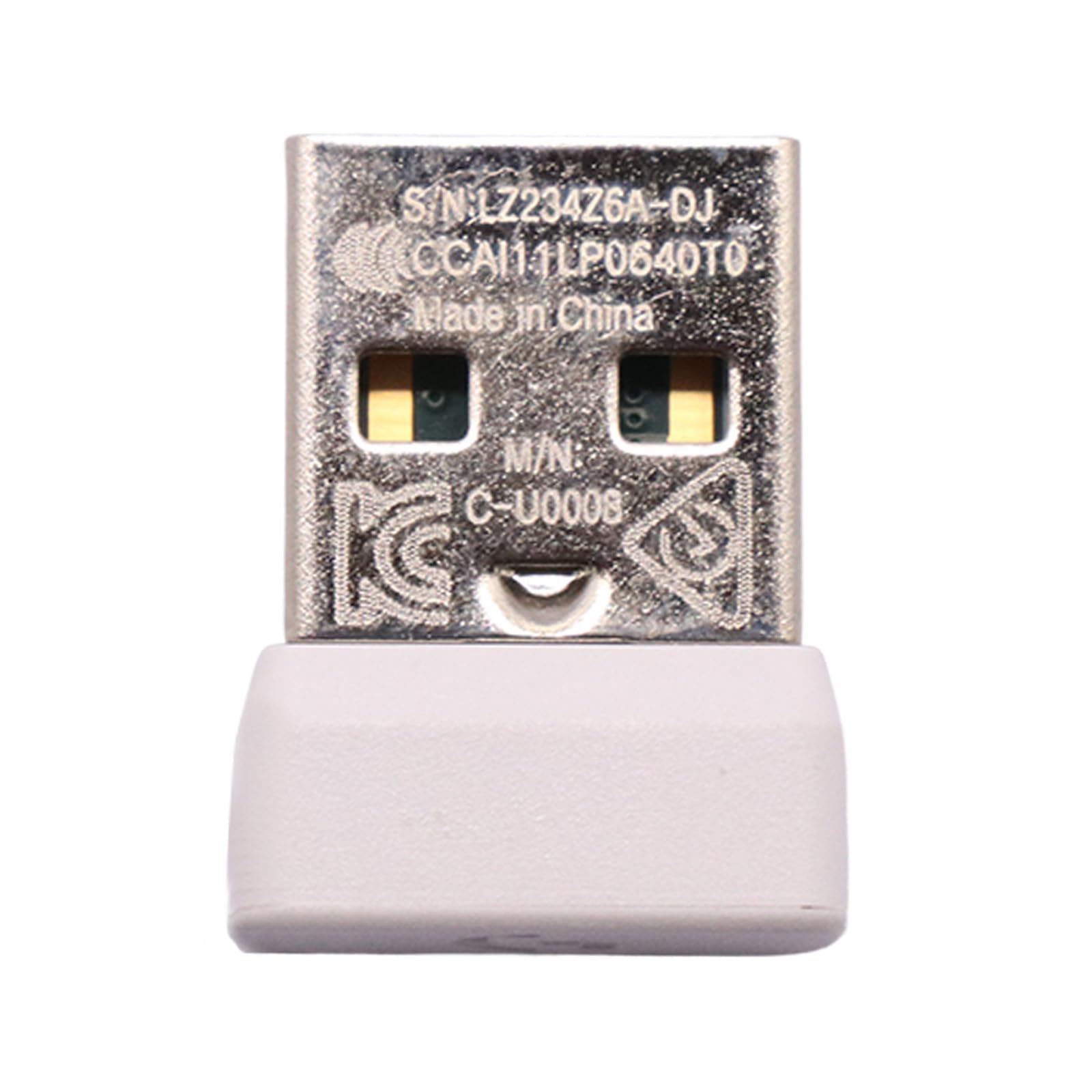 Amazon.com: BestParts USB Dongle White Mouse Receiver Adapter ...