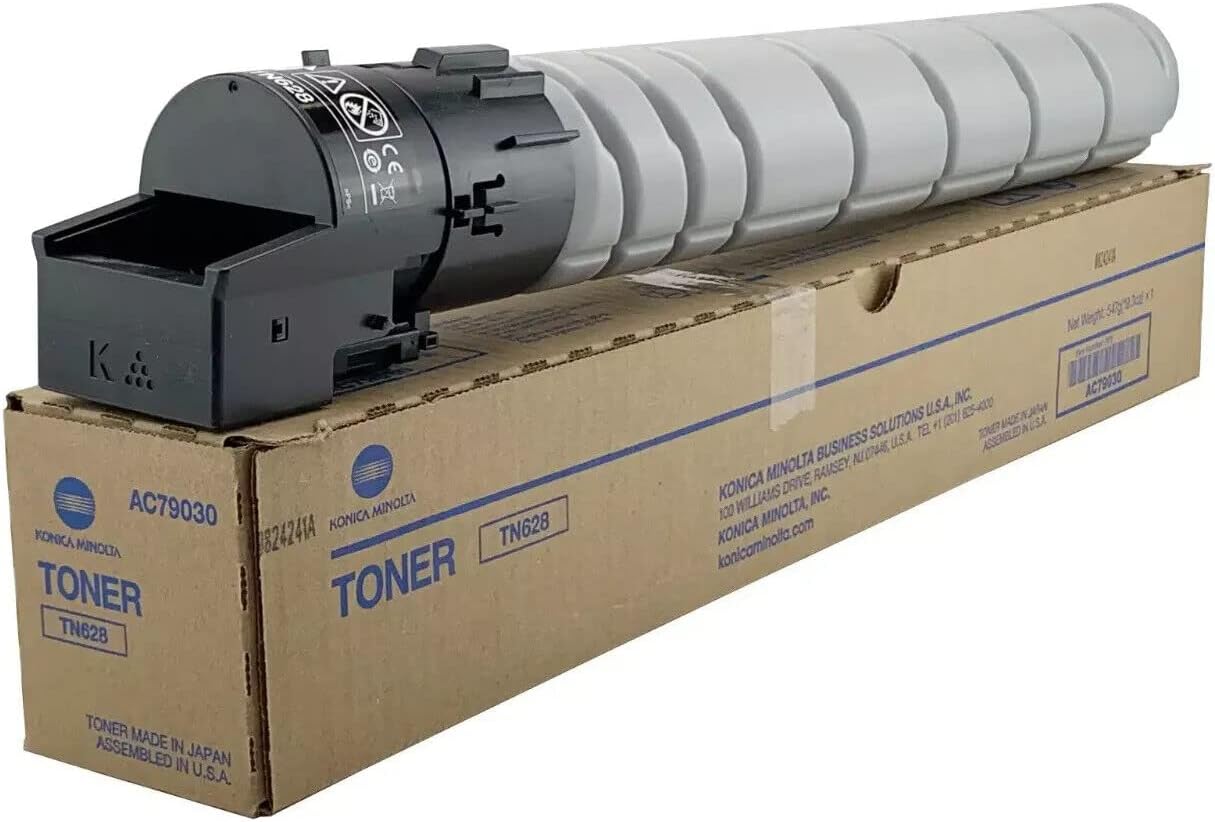 Amazon.com: TTCopier Genuine OEM Konica Minolta Black Toner TN628 ...