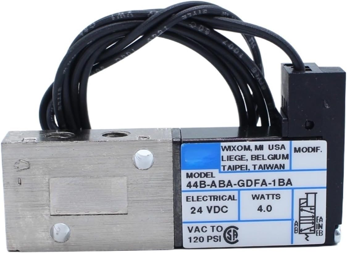 Amazon.com: Pneumatic Solenoid Valve 34C/34B-ABA-GDFA-1KA/1GA 44B/44C ...