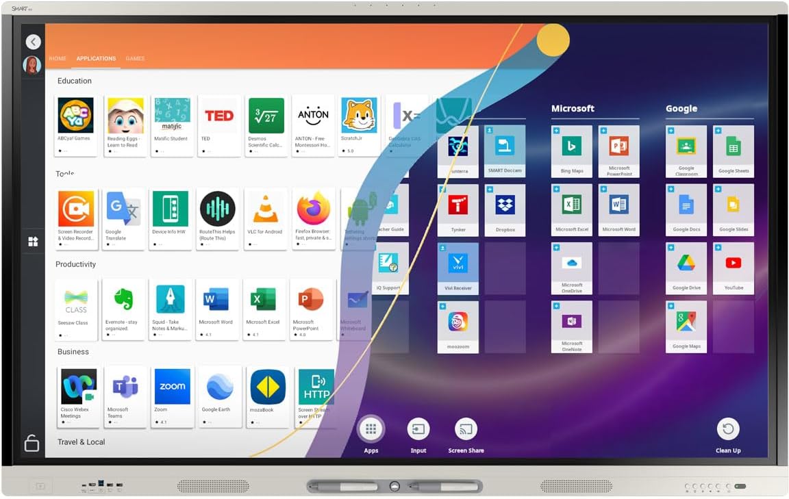 SMART Board MX265-V4 Interactive Display with iQ : Amazon.ca: Office ...