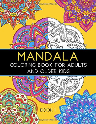 Amazon.com: Mandala Coloring Book for Adults and Older Kids ...