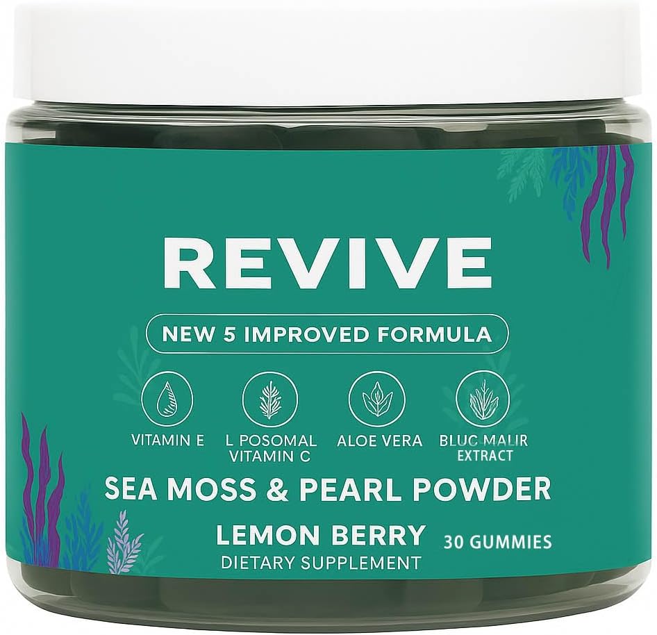 Amazon.com: Neonomicon Balmbare Revive Gummies for Hair Loss - Sea Moss ...