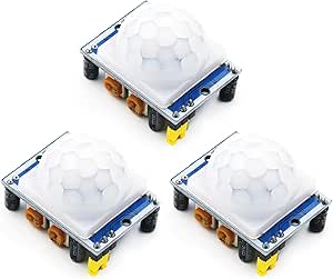 Binghe 3 Pcs PIR Motion Sensor Module - Human Body Infrared Sensor ...