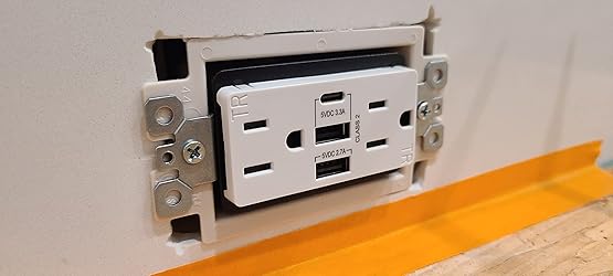 Arlington BE1-5 Electrical Outlet Box Extender, 1-Gang, White, 5-Pack ...