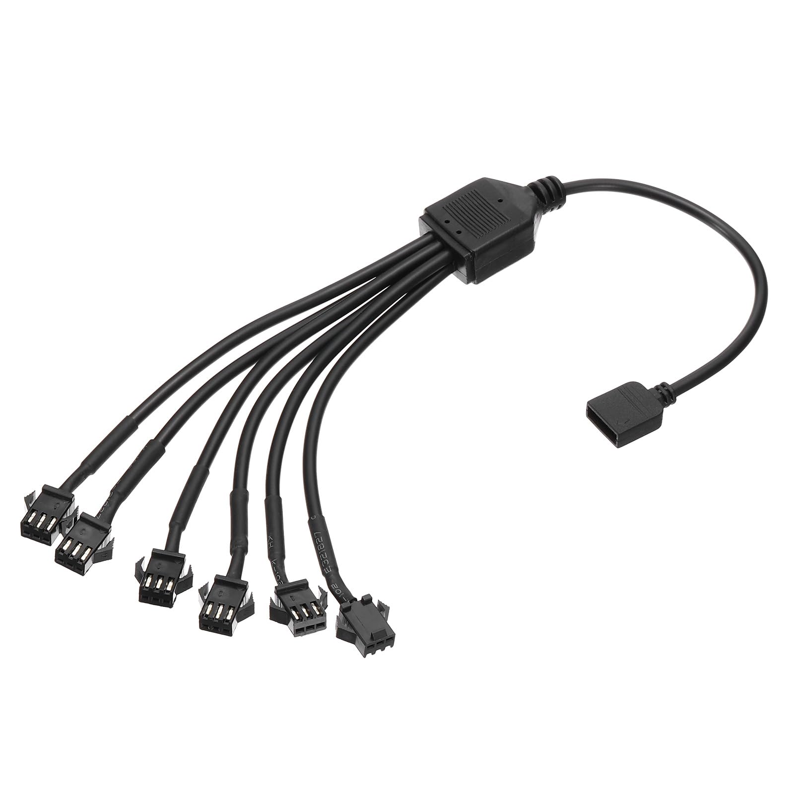 Amazon.com: PATIKIL 5V 3 Pin Splitter Cable, PWM Fans RGB Power Cord ...