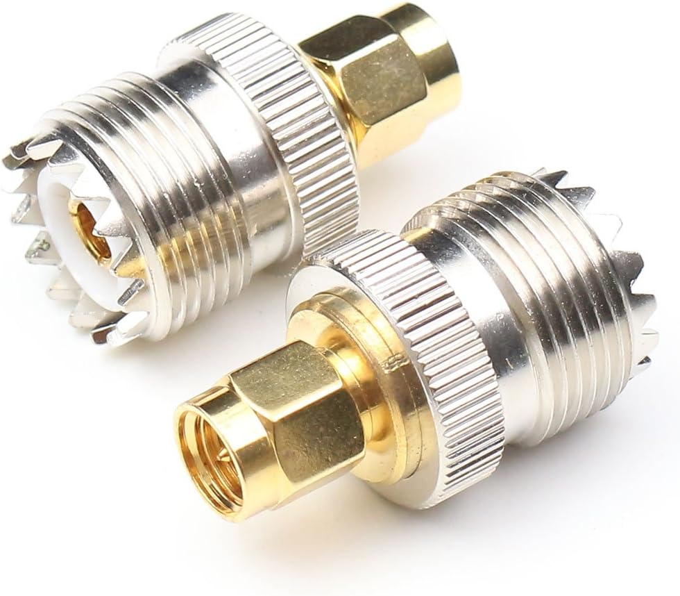 Amazon.com: Fancasee (4 Pack) 75 Ohm F Type Female to PAL Female Plug ...