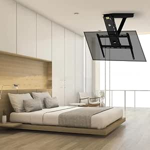 Amazon.co.jp: Electric TV Mount, Telescopic Electric TV Lift with Auto ...