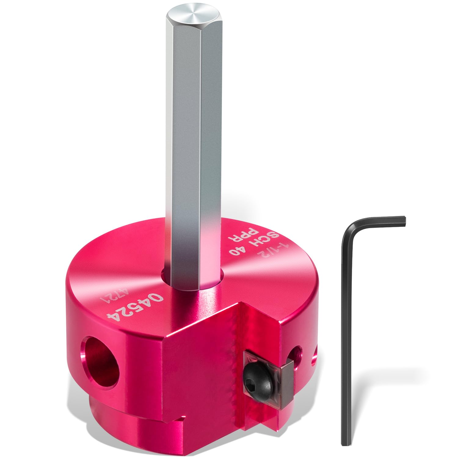 Amazon.com: 1-1/2-Inch Head Plastic Pipe Fitting Reamer PPR150 with 3/8 ...