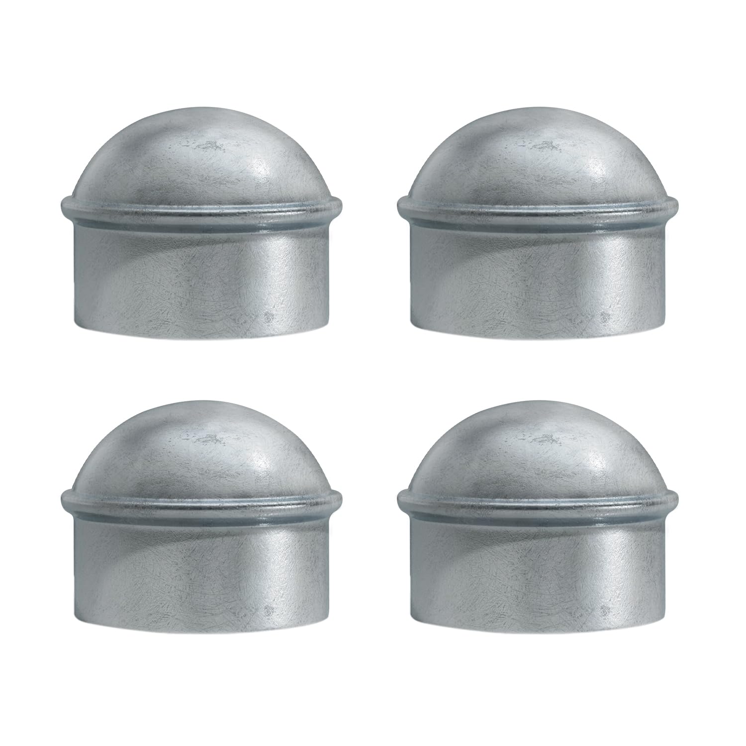 Snapklik.com : 1-3/8" Fence Post Caps, Chain Link Post Caps, Galvanized ...