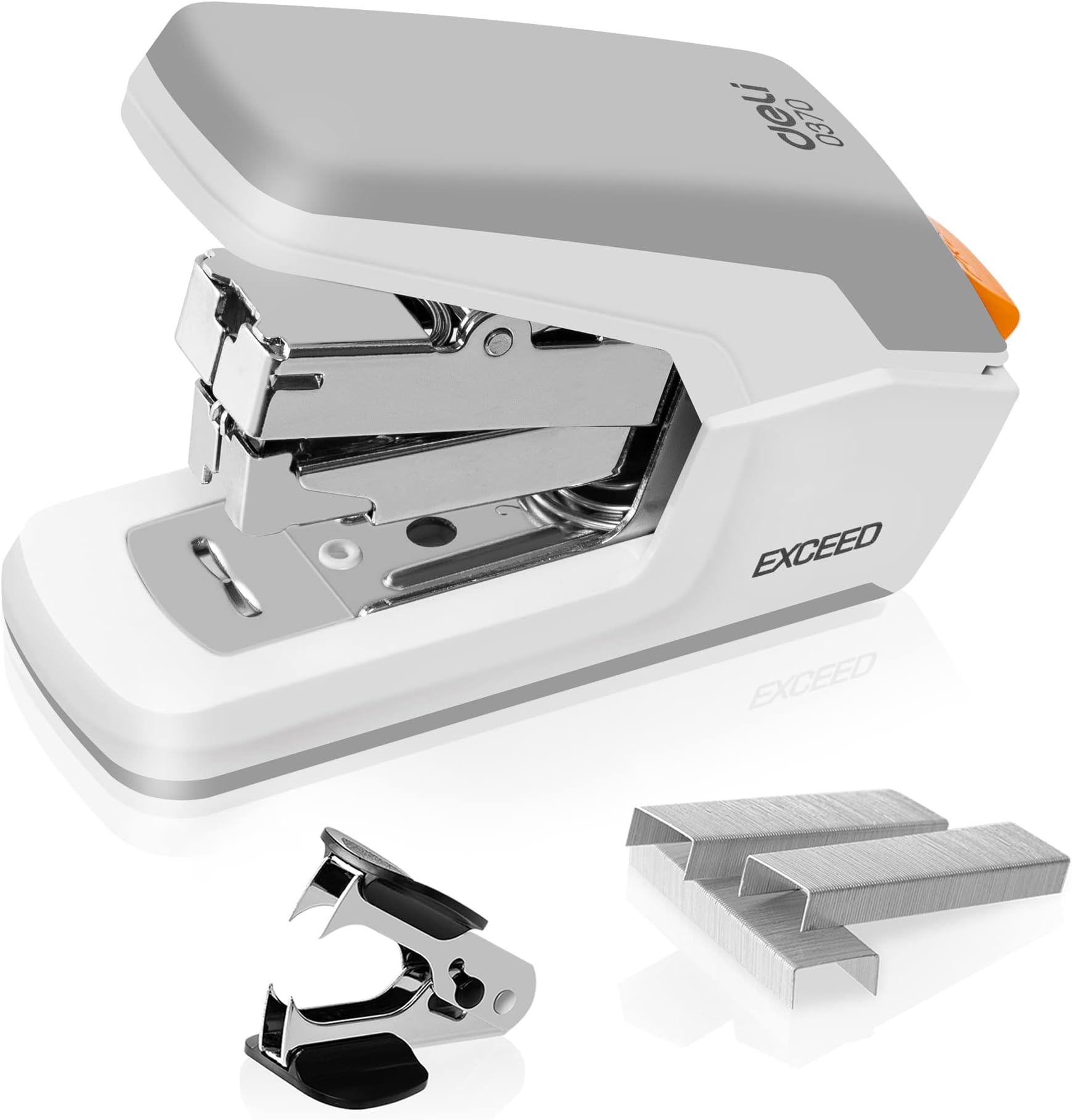 Amazon.com : NEBURORA Mini Effortless Desktop Staplers with 400 ...