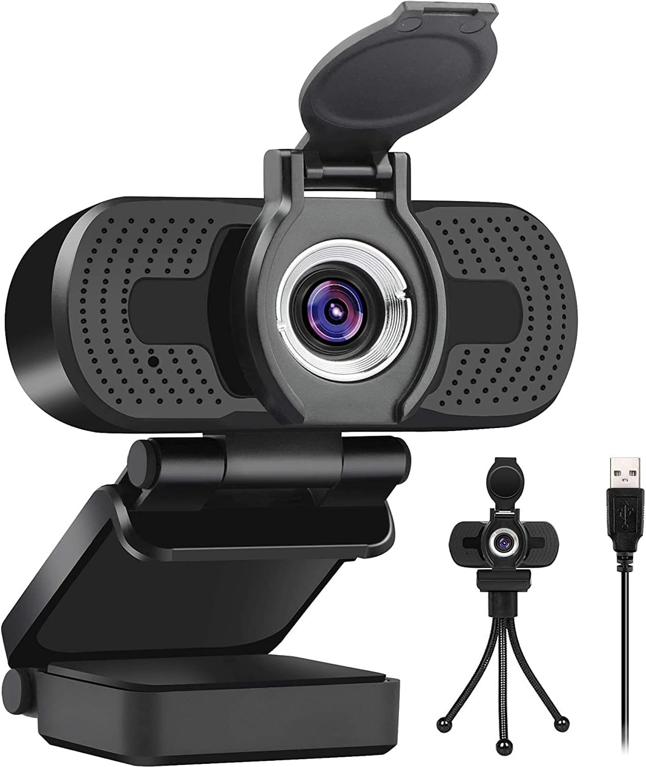 Amazon.com: LarmTek 1080p Full Hd Webcam,Computer Laptop Pc Mac Desktop ...