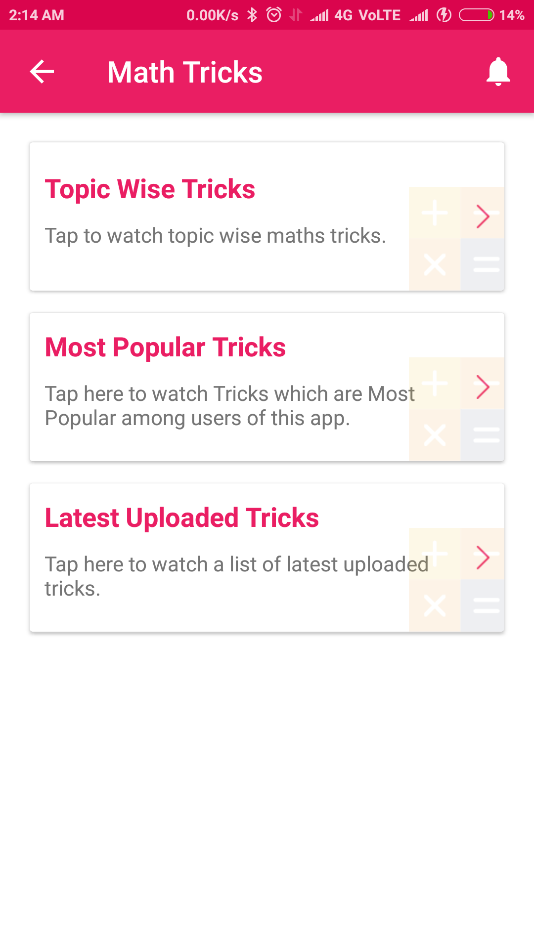 Quicker Maths - Tricks, Puzzles, Quizzes & Books - App on Amazon Appstore