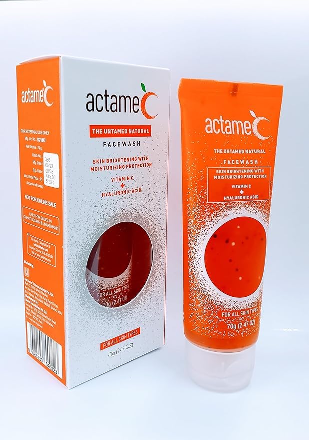 ACTAME C FACEWASH FOR ALL SKIN TYPES-70GM : Amazon.in: Beauty