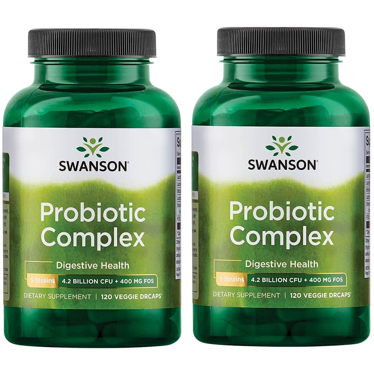Amazon.com: Swanson Probiotic Complex 4.2 Billion CFU 5-Strain ...