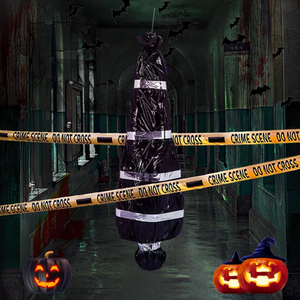 Amazon.com: Halloween Decorations Dead Victim Props Inflatable Body ...