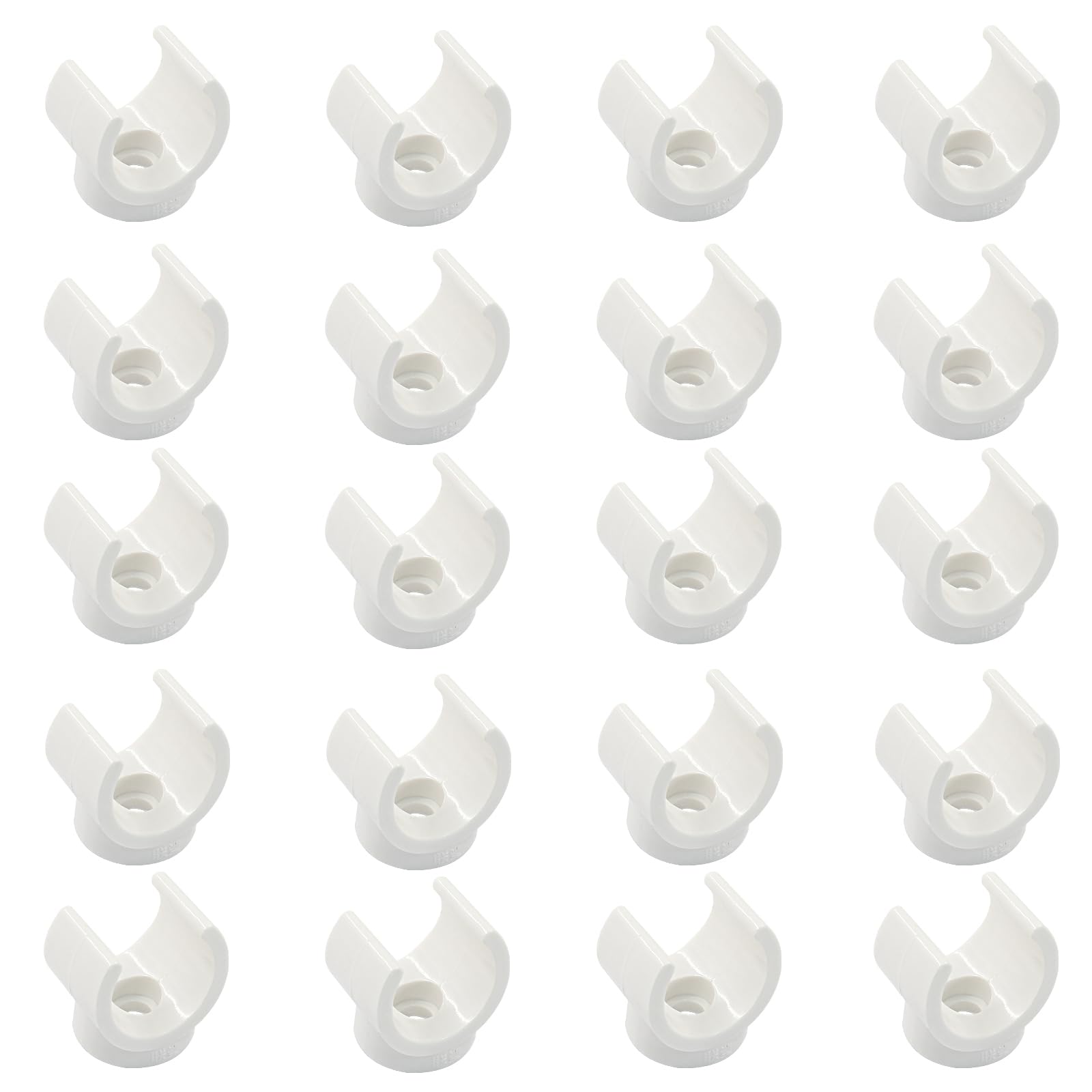 Snapklik.com : 3/4 Inch PEX Pipe Clamps 100 Pcs, 20mm PVC Pipe Holder ...
