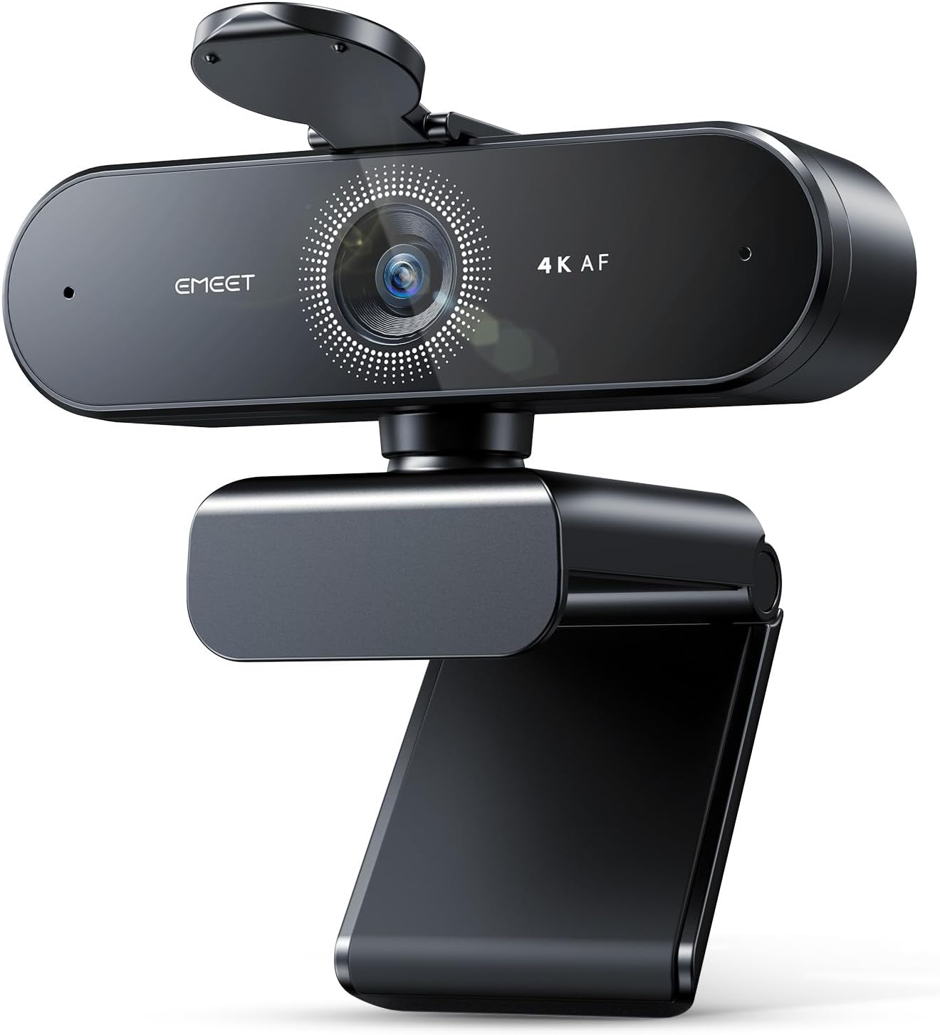 DEPSTECH DW50 Pro Webcam 4K, Ultra HD mit Mikrofon, 3-facher Zoom, 1/2.55 Sony Sensor, Duale ...