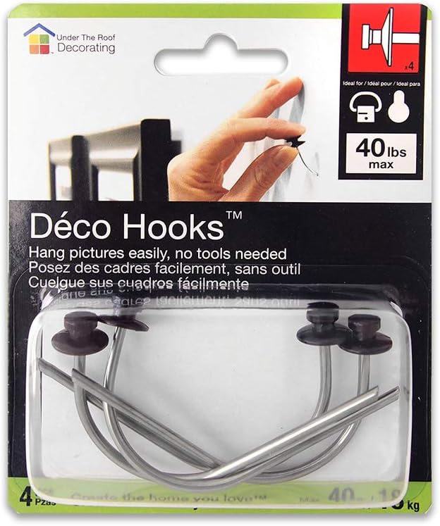 UTR Decorating | DecoHooks | Small Head | 40 lb | 4 pc Sampler Pack ...