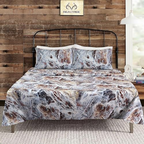 Amazon.com: VISI-ONE Realtree Aspect Camouflage Bed Sheets - 3 Piece ...