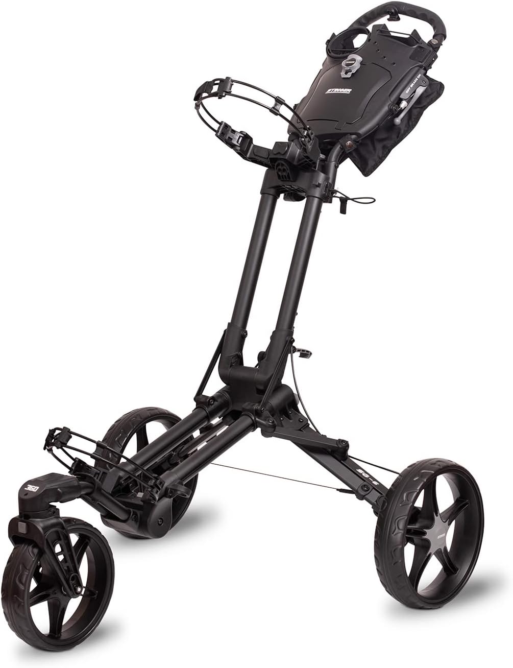 Stinger Golf Products SG-6 Compact Golf Push Buggy - Lightweight ...