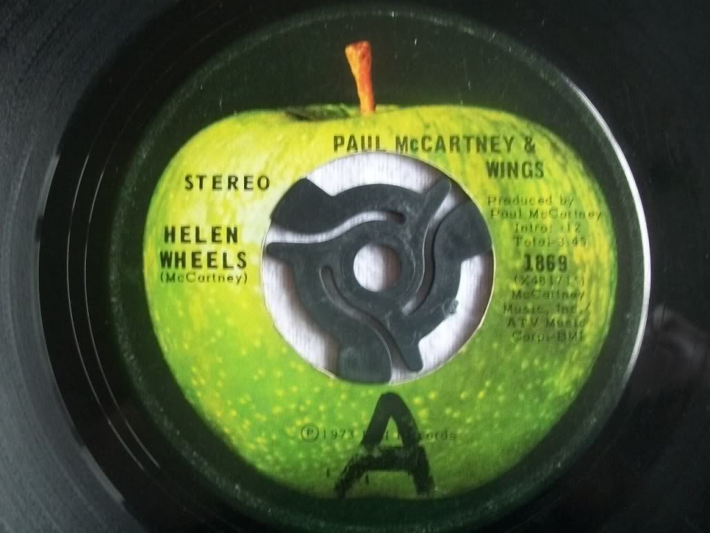 PAUL McCARTNEY & WINGS Helen Wheels 7" 45 USA pressing - Amazon.com Music