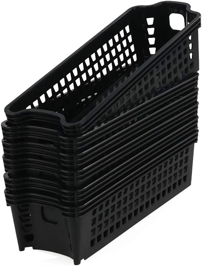 Amazon.com: Set of 3 Drawer Storage Narrow Utility Baskets - 10.3" x 3. ...