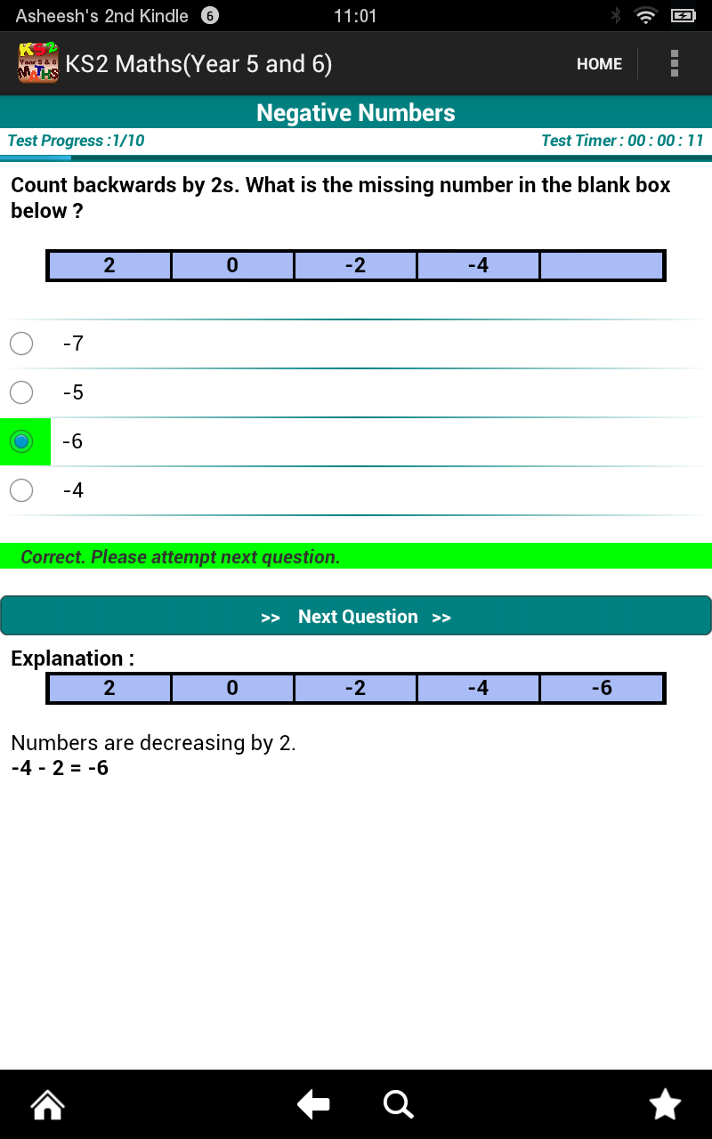 Key Stage 2(KS2) Maths - Yrs 5/6 - App on Amazon Appstore