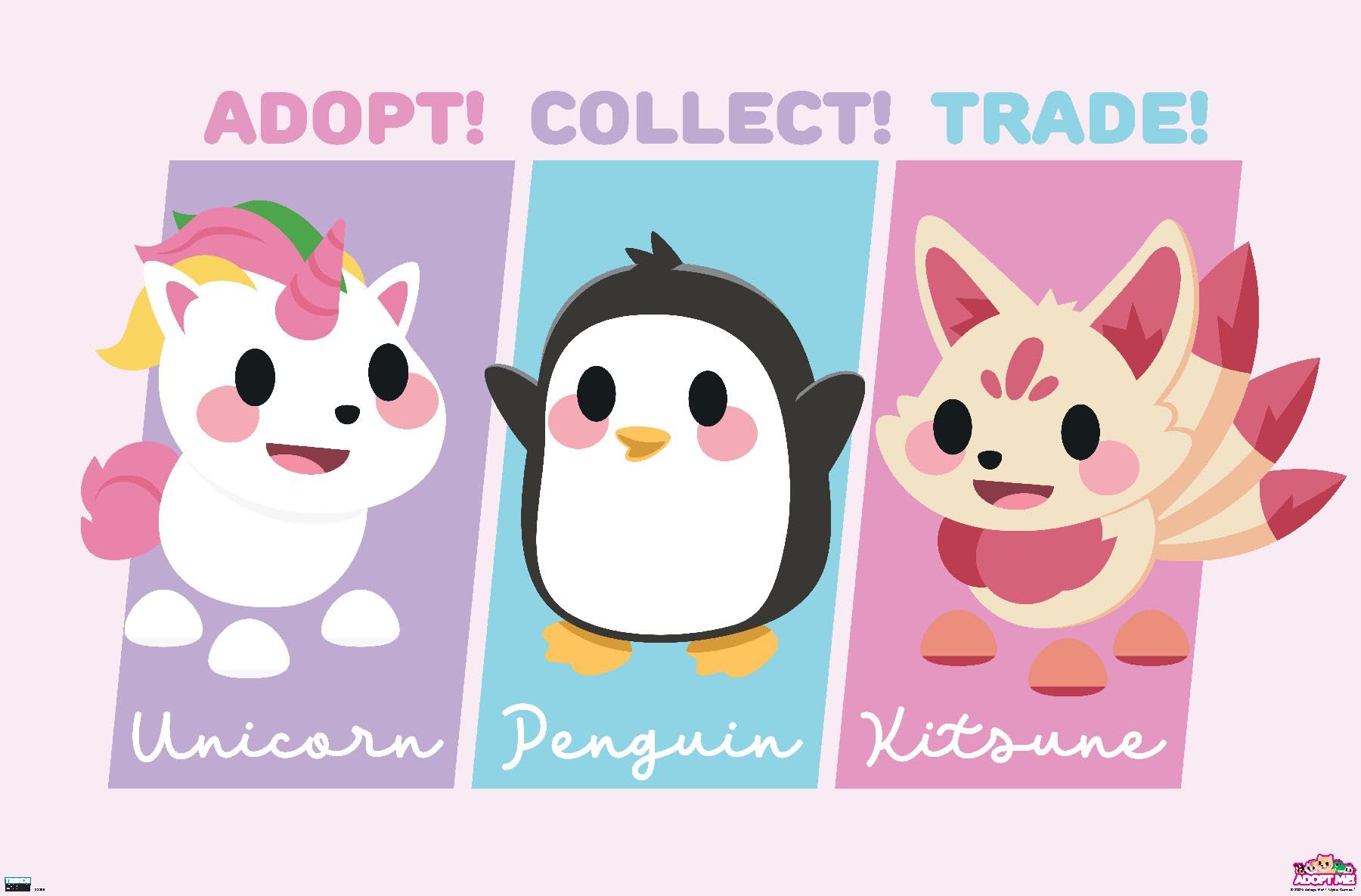 Amazon.com: Trends International Adopt Me! - Adopt, Collect, Trade Wall ...