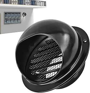 Soffit Exhaust Vent,100/150mm Soffit Vents Cover with Fly Screen Mesh ...