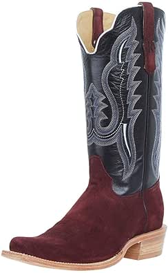 Amazon.com | R. Watson Boots Men`s Rhubarb Roughout 13` Black Sinatra ...