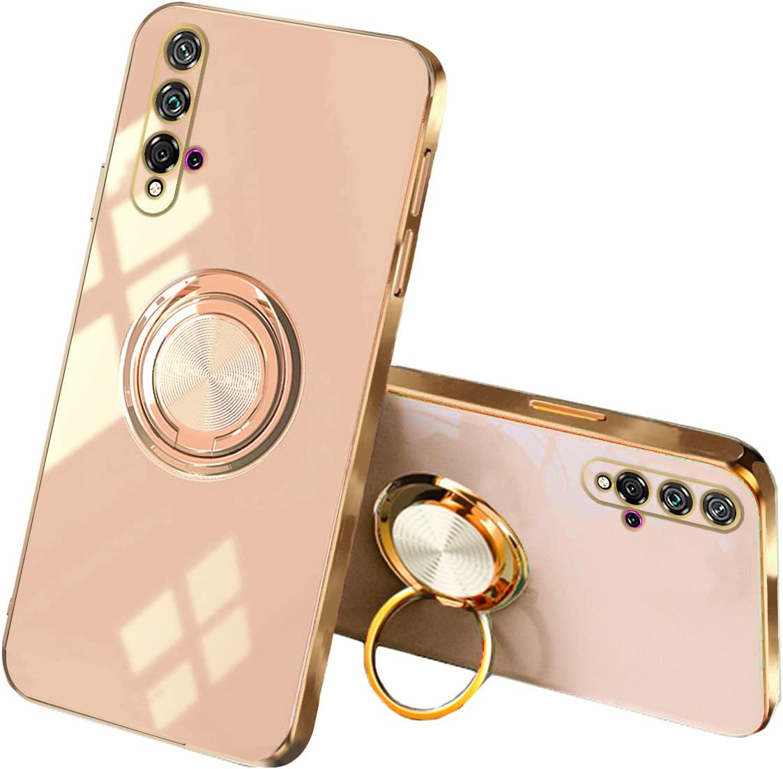 Coque Huawei Nova 5T Silicone avec Anneau Huawei Nova 5T Antichoc ...