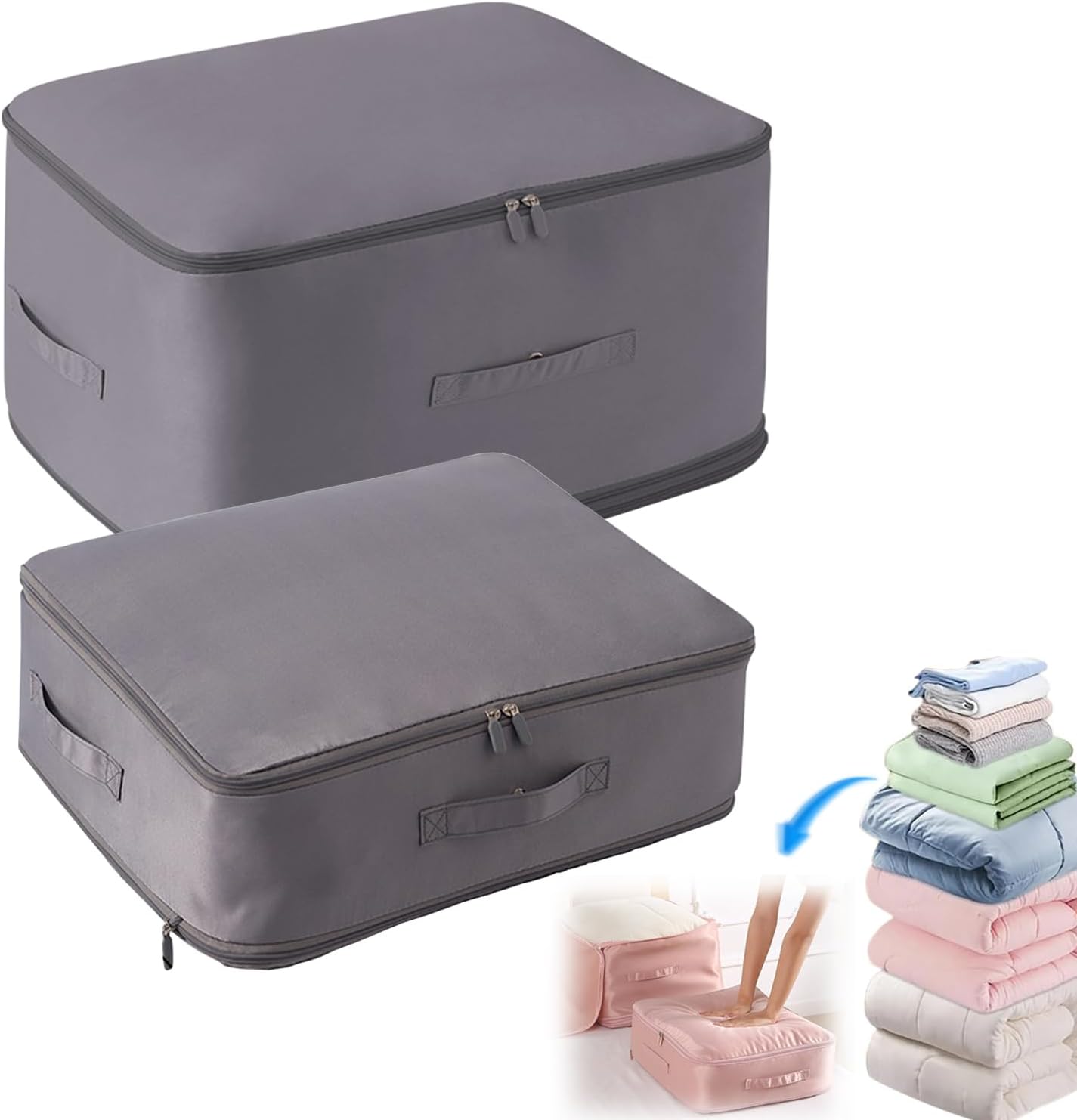 Amazon.com: Ultra Space Saving Self Compression Organizer, Compression ...