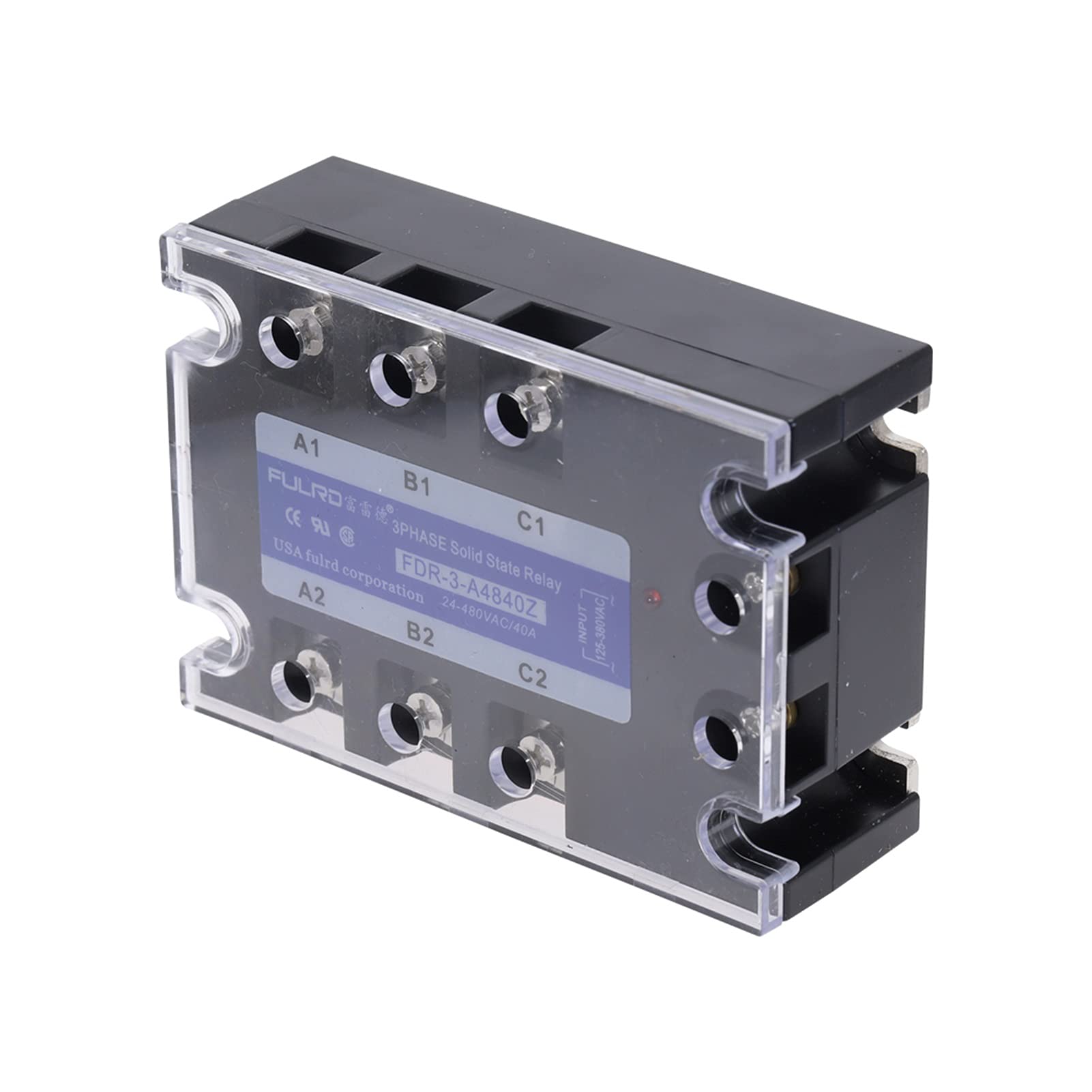 Buy Relay FDR-3-A4840Z Three Phase Solid State Relay AC480V 40A AC ...