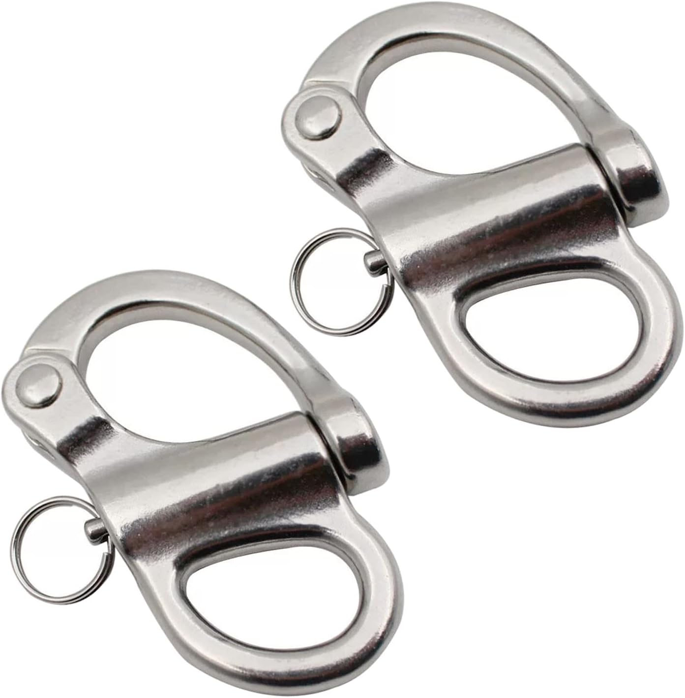 Amazon.com : Trafu Snap Shackle Quick Release Fixed Shackles with Round ...