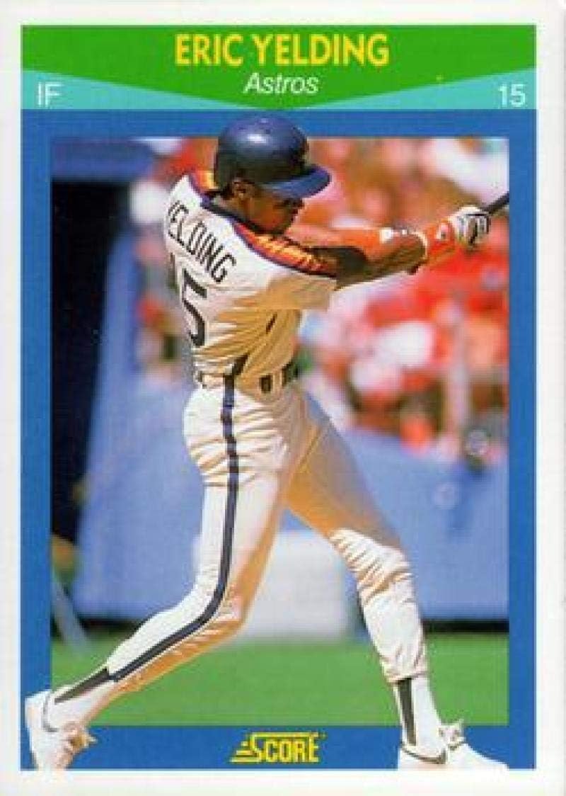 Amazon.com: Baseball MLB 1990 Score Rising Stars #16 Eric Yelding NM ...