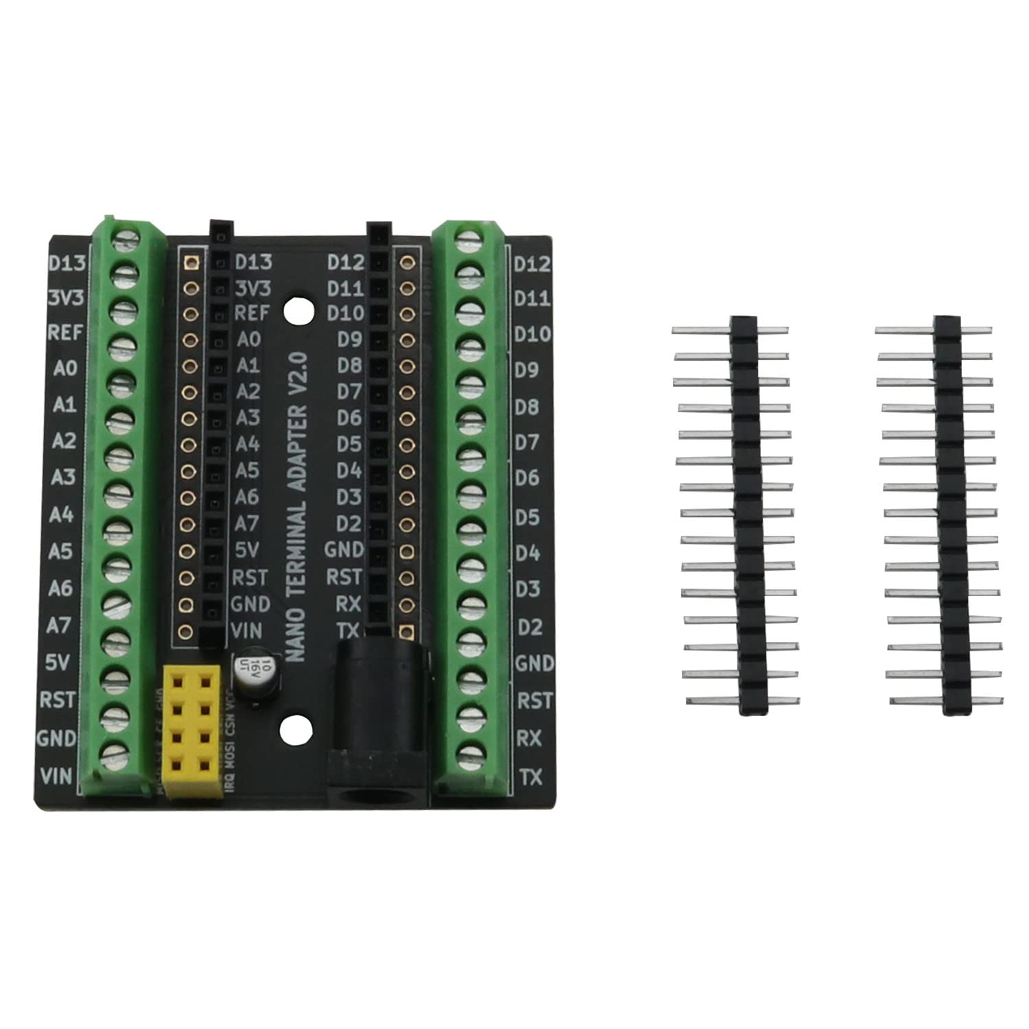ZCZQC Terminal Adapter Board Terminal Expansion Adapter Plate with NRF2401, Expansion Interface ...
