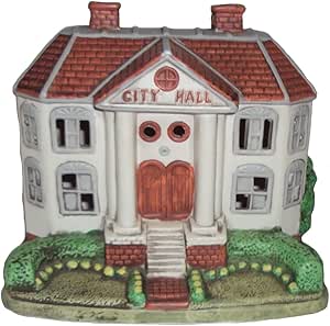 Amazon.com: Lefton Colonial Village 1987 City Hall 06340 : Home & Kitchen