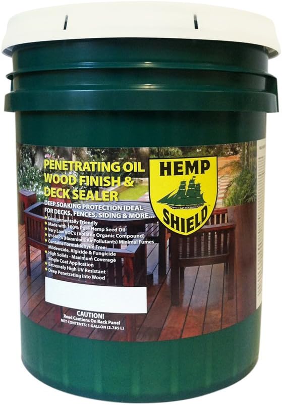 Hemp Shield HS-02CF3195P Wood Finish and Deck Sealer - Amazon.com