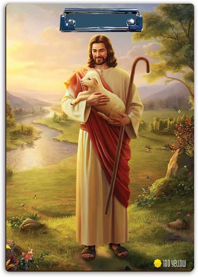 100yellow® Jesus Exam Clipboard,Exam Board Writing Examination Pad ...