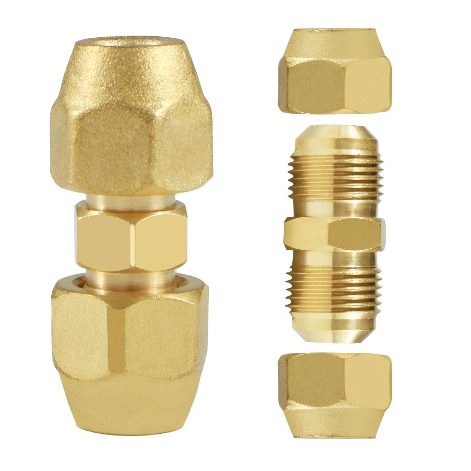 Amazon.com: Air Conditioning Copper Pipe Extension for Joint Double ...