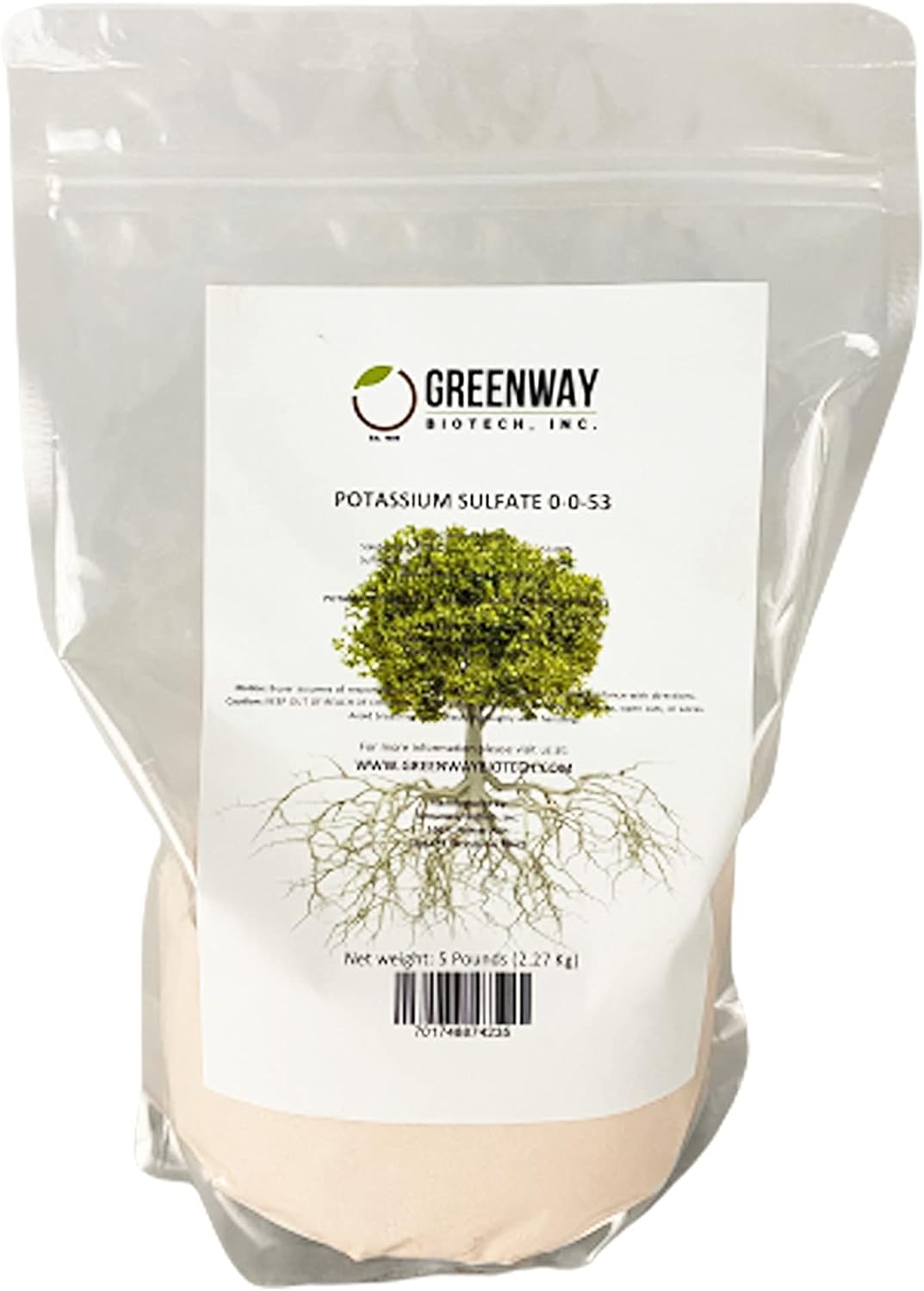 Buy Potassium Sulfate 0-0-53 Plus 18% Sulfur 100% Water Soluble ...