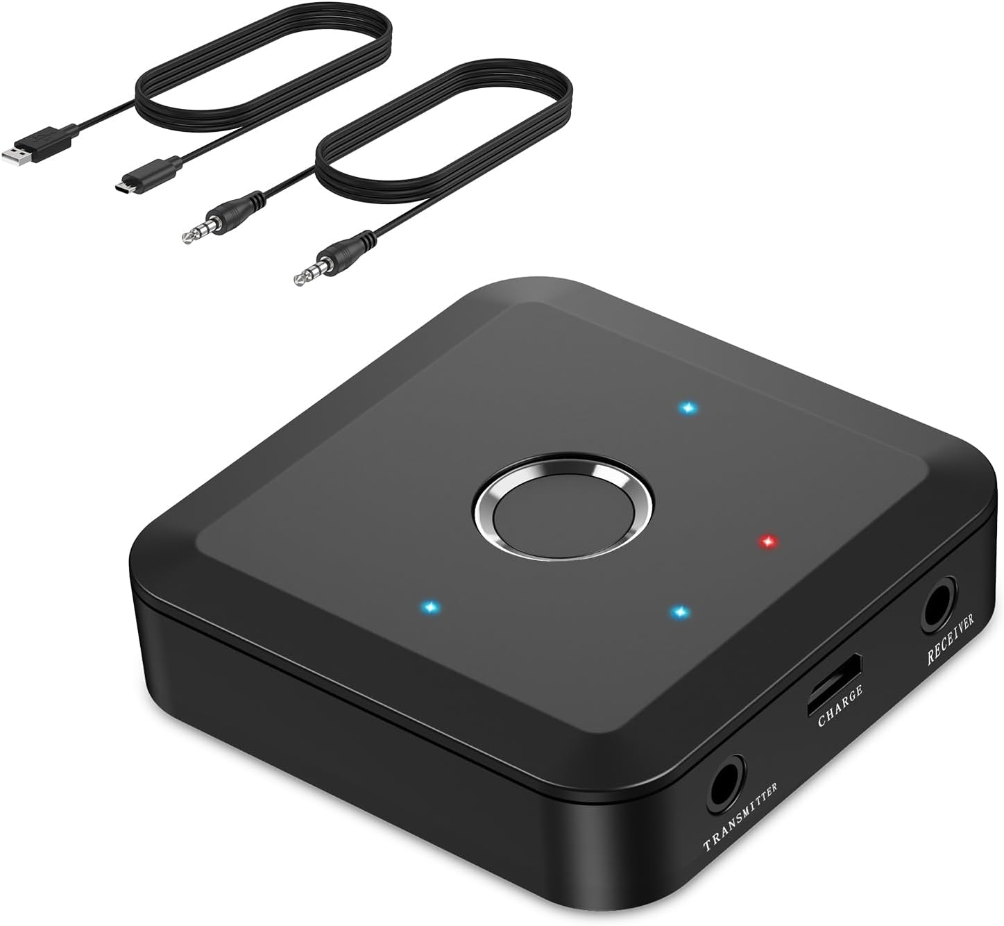 ORIA Bluetooth Transmitter, Bluetooth 5.2 AUX Audio Adapter for TV to ...