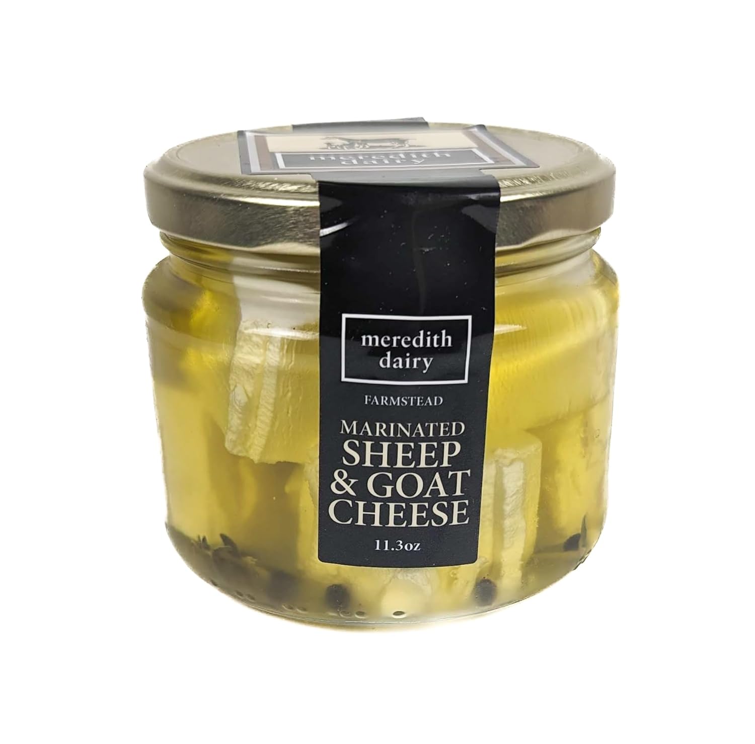 Amazon.com: Meredith Dairy Marinated Sheep and Goat Cheese 11.3 oz ...
