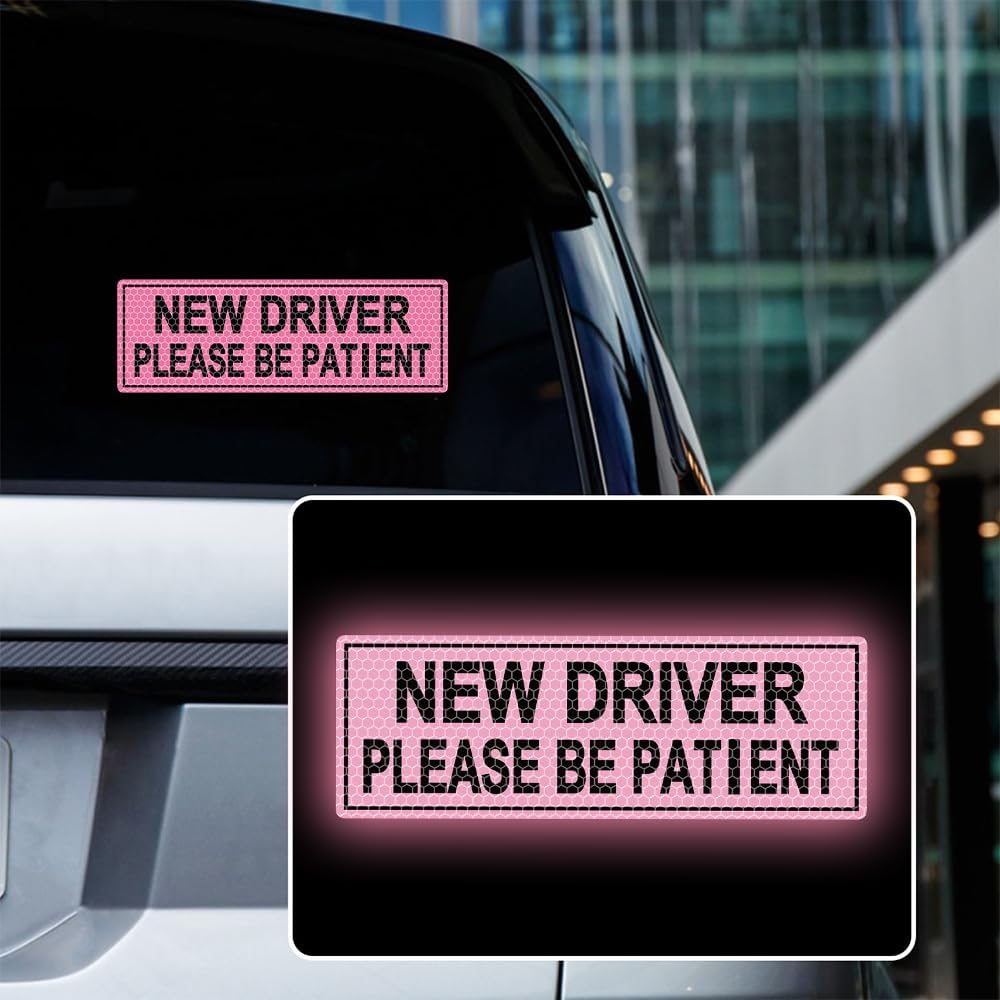 Amazon.com - Iprokiu 2pcs High Intensity Reflective New Driver Car ...