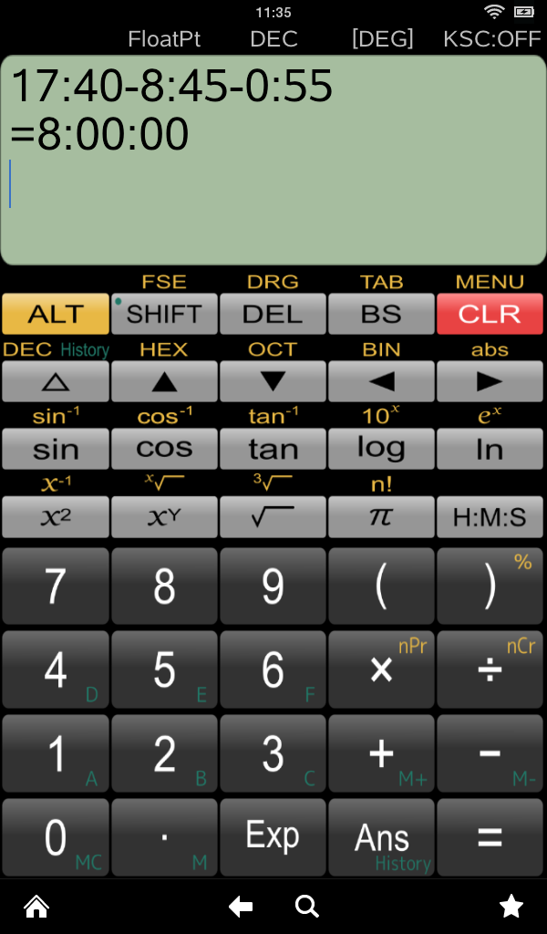 Panecal Scientific Calculator - App on Amazon Appstore