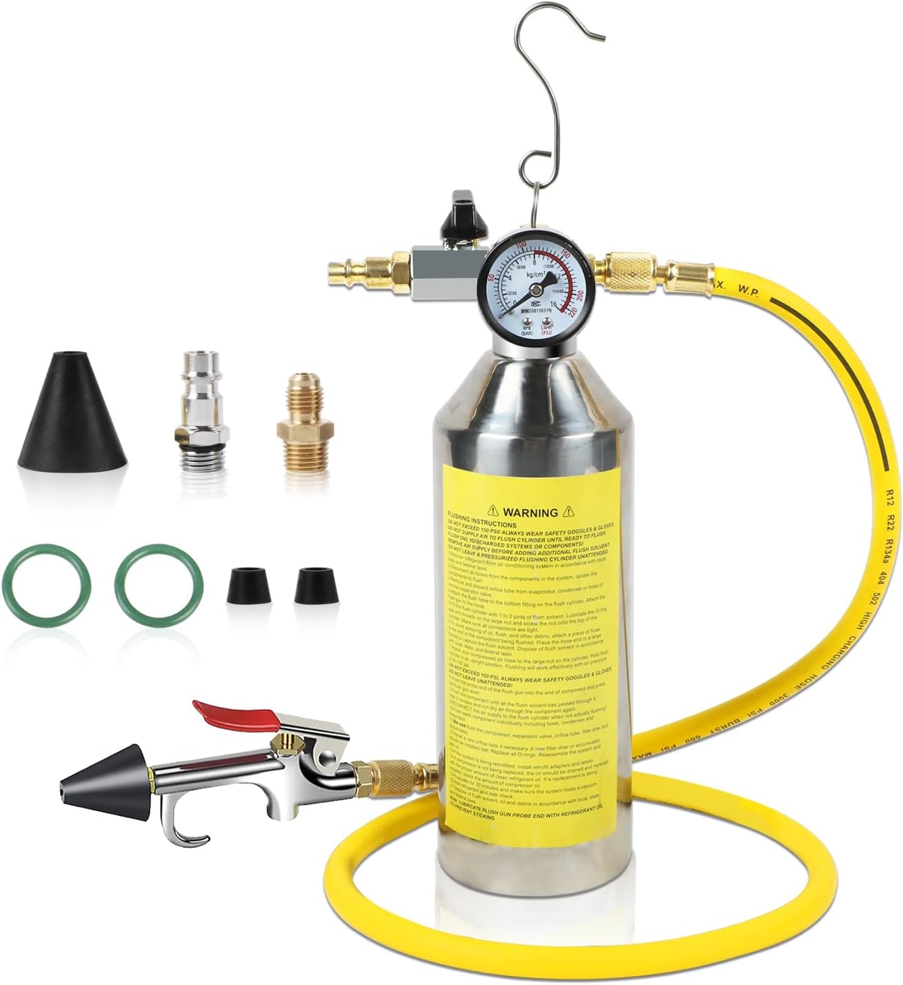 Amazon.com: LINXINO AC Flush Kit,AC Condenser Flushing Kit with ...