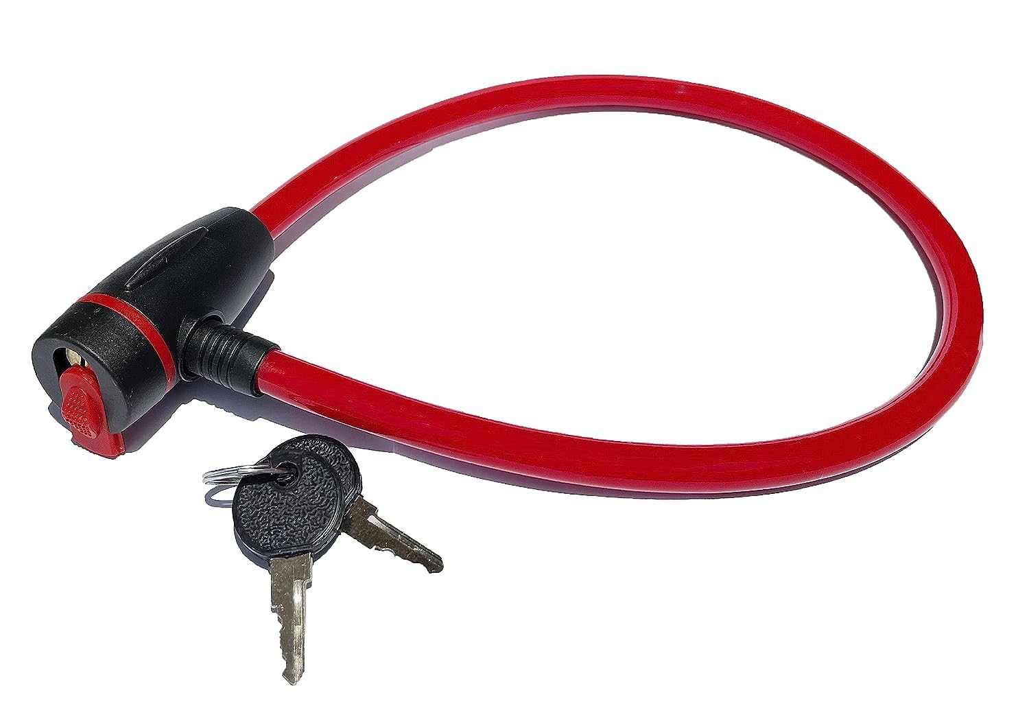 KIRA Heavy Duty Helmet Lock Anti-Theft Multipurpose Steel Cable Safety ...