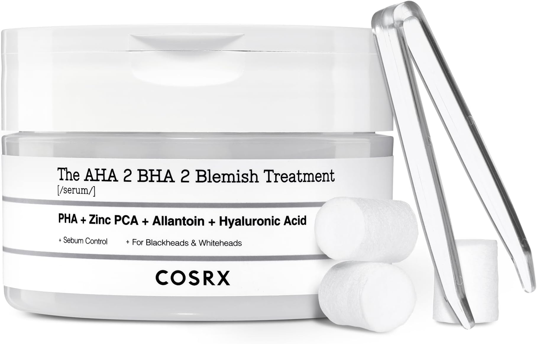 Amazon.com: COSRX AHA 2% BHA 2% Blemish Treatment Serum, 60+ Pure ...