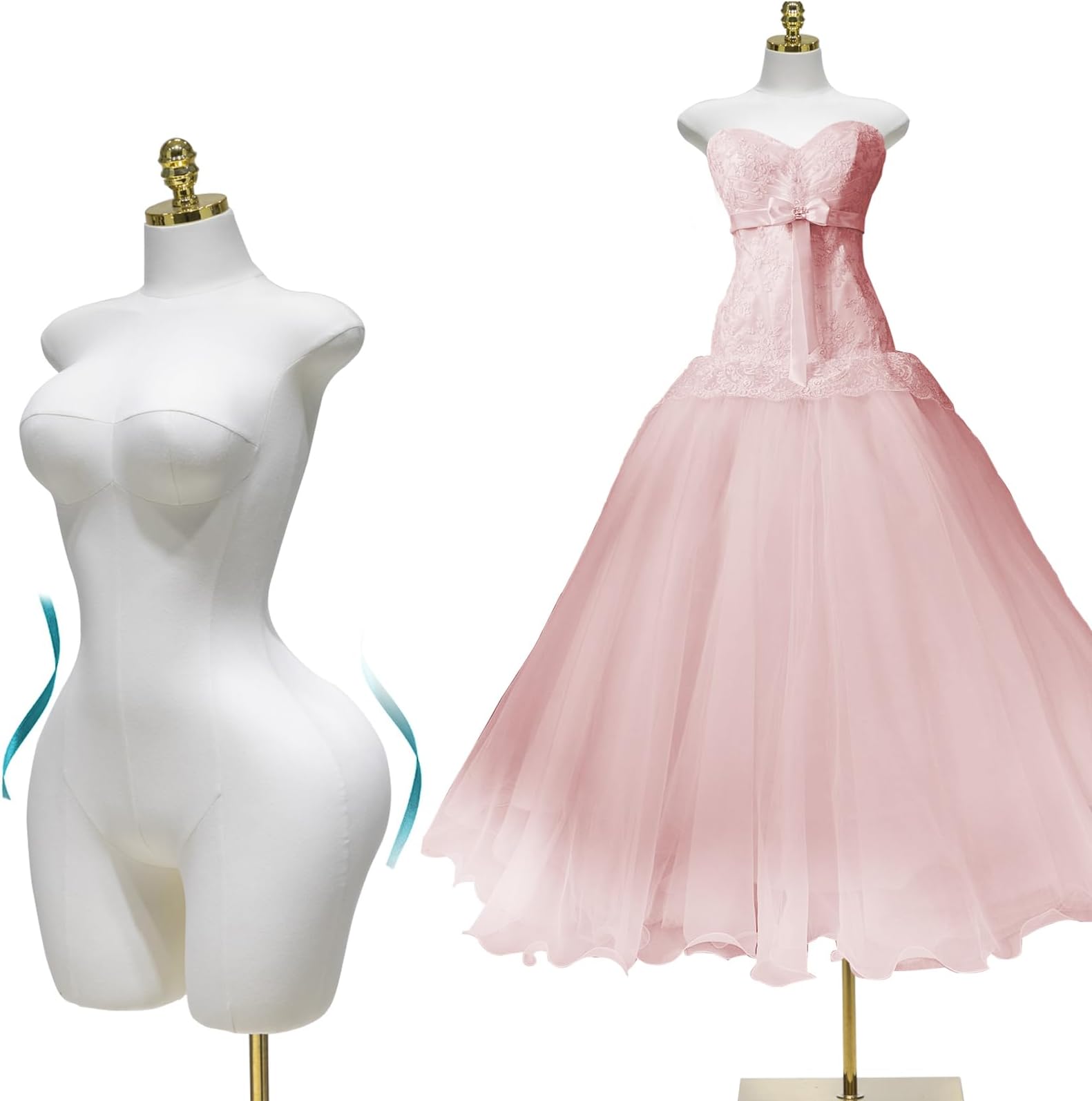 Amazon.com: Female Mannequin Dress Form Torso - Adjustable Torso ...