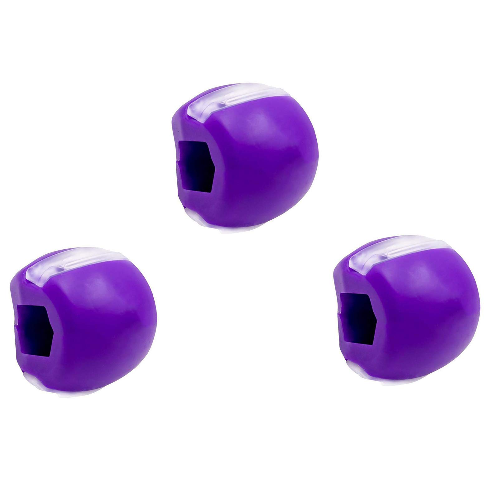 Buy 3 Pcs Per Pack Chin Exercise Jawline Exerciser Facial Muscle ...